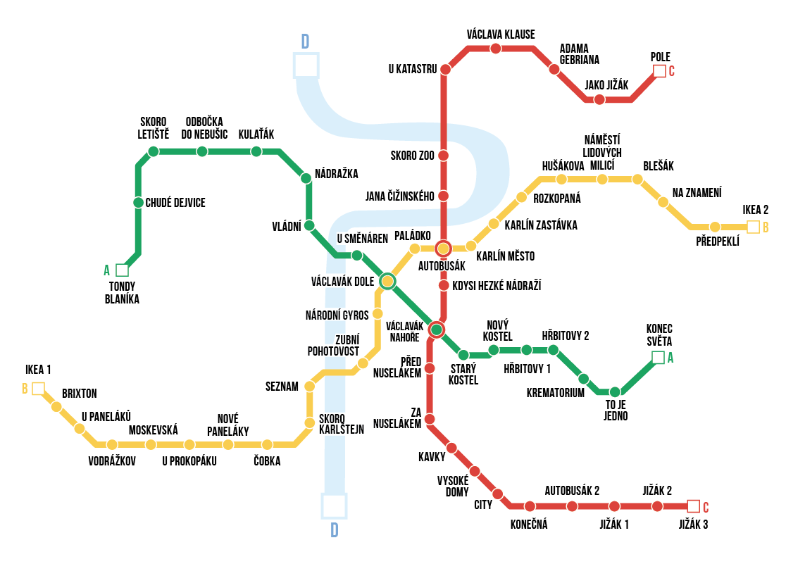 Šťastné pondělí speciál: V Praze se metro už několik let nestaví. Tak ...