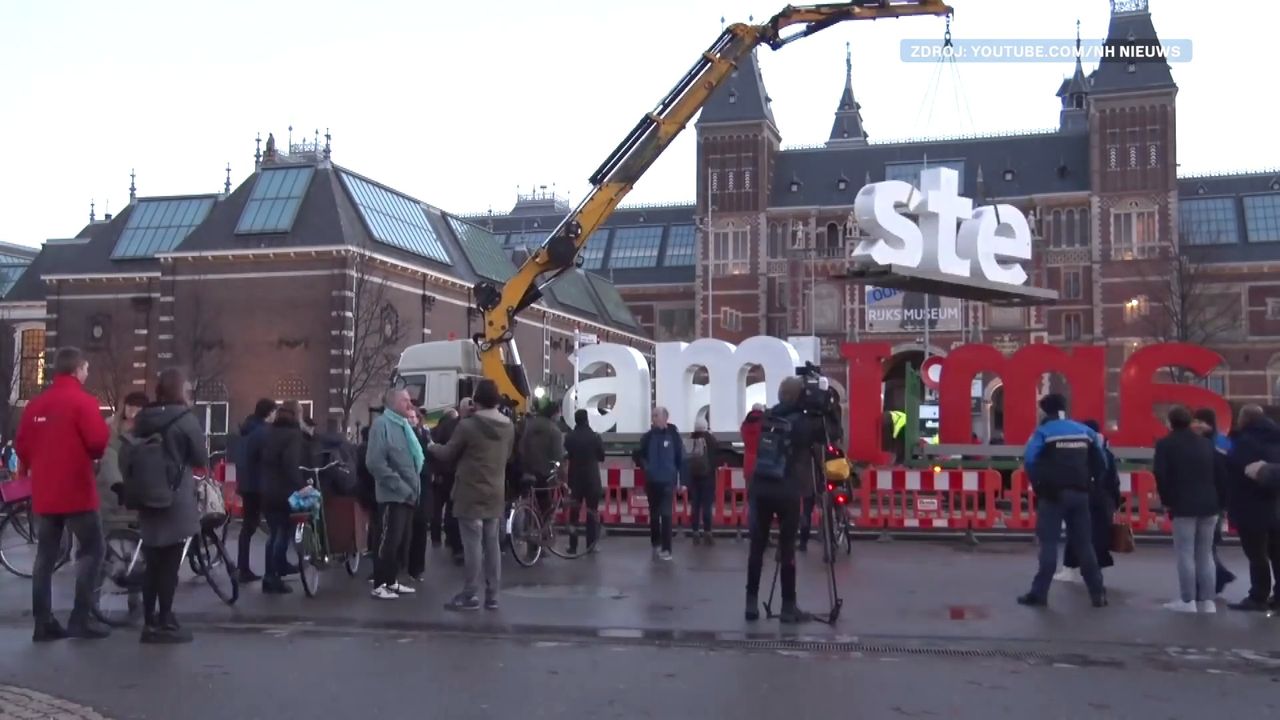 Symbol volnosti Amsterdamu zmizel. Ikonický nápis byl prý moc ...