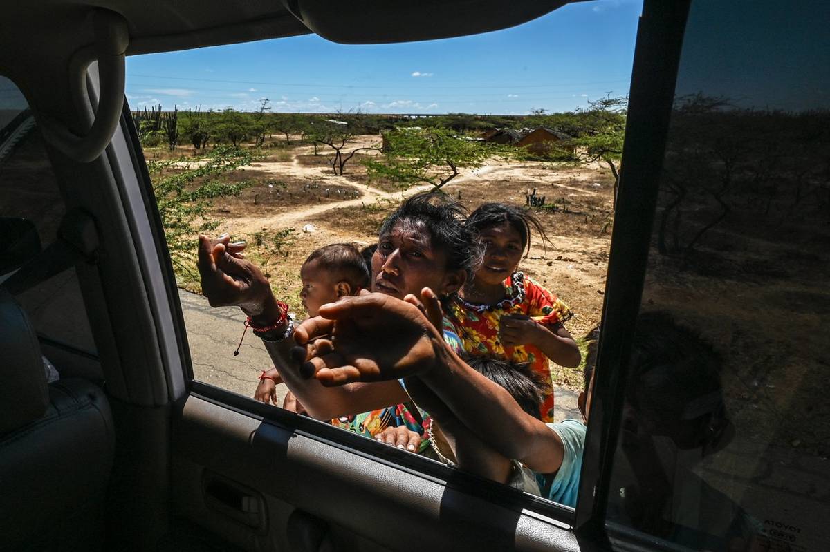 Foto: Fotky z Kolumbie, kde podvýživa zabíjí malé děti