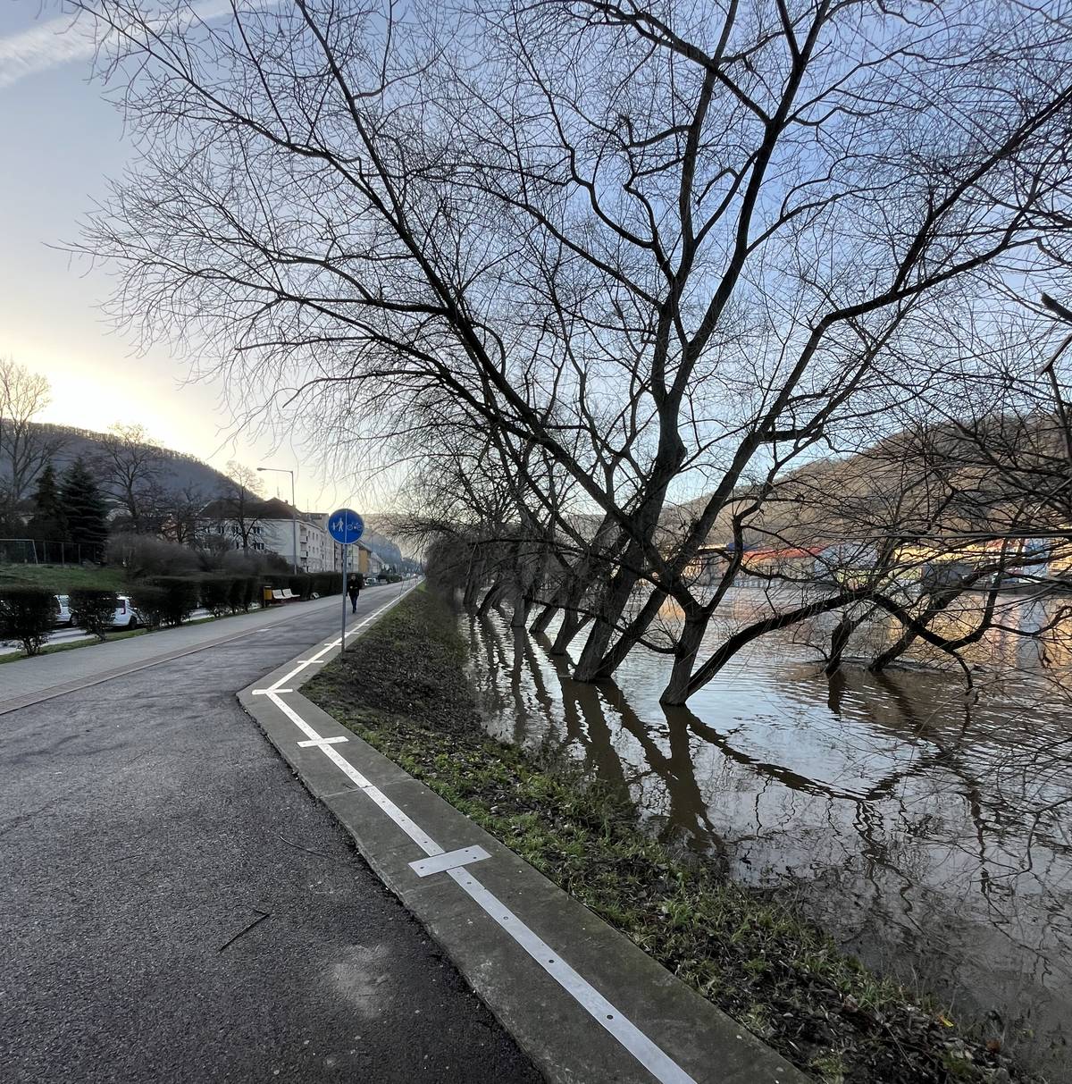 Foto: Fotky ukazují, jak Labe zaplavuje krajinu. Hladina ještě poroste