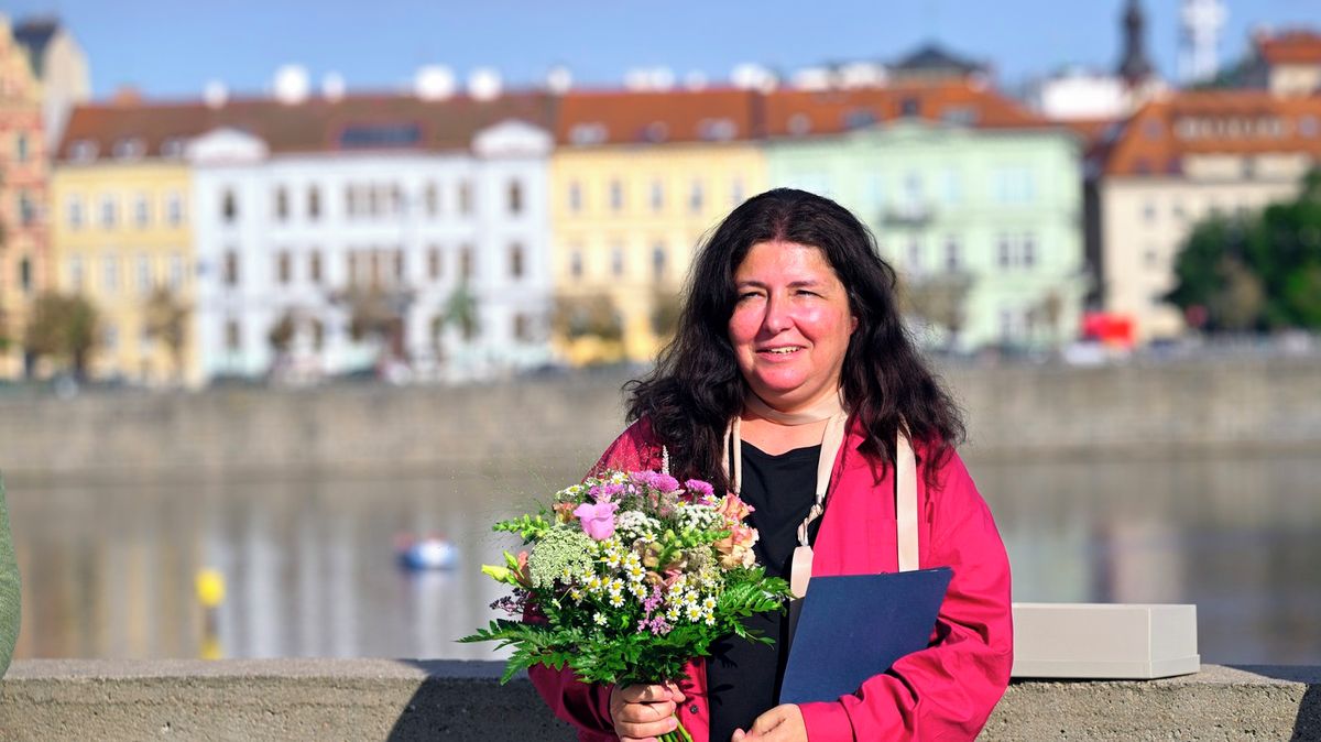 Třetí vítězkou Ceny Medy Mládkové se stala sochařka Dagmar Šubrtová ...