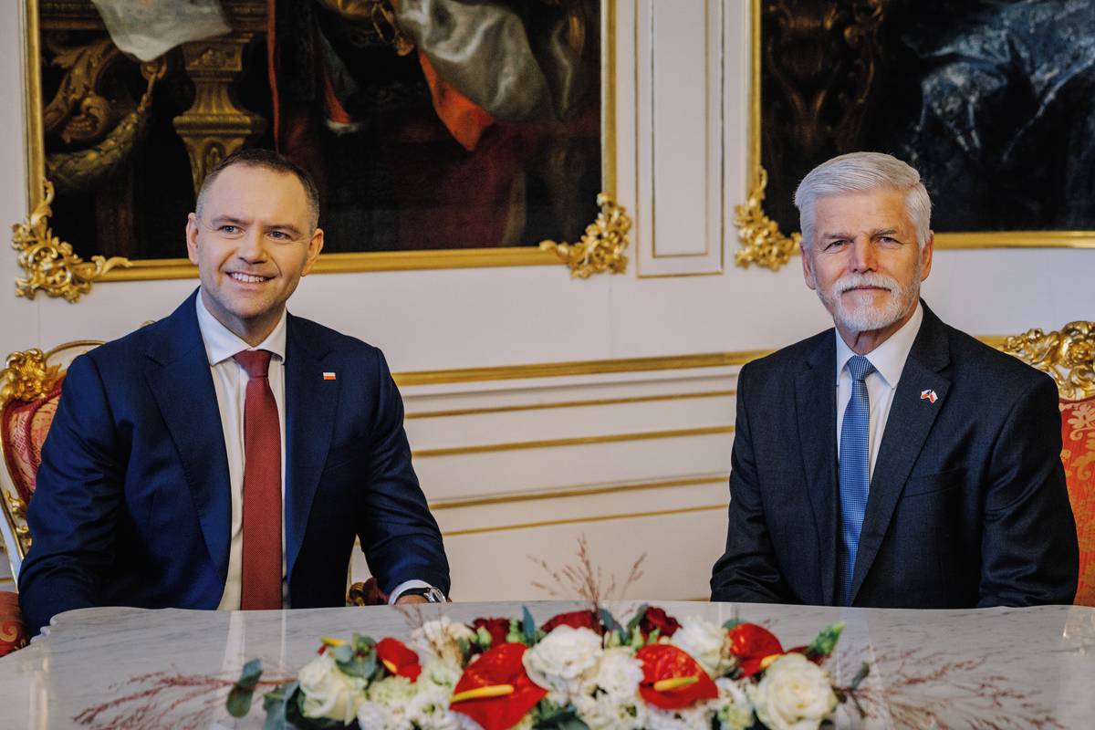 Foto: Fotky: Nawrocki jednal s Pavlem, dotazu na Trumpa a mírový plán ...