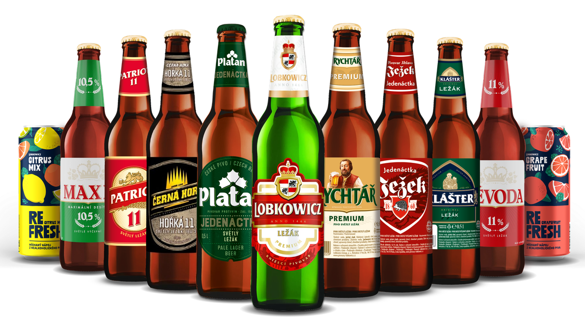 Pivovary Lobkowicz snížily ztrátu, obrat táhly lahve a plechovky ...