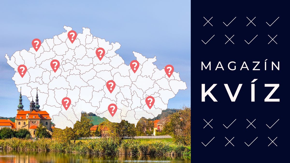Slepá mapa okresů: Dokážete správně určit Náchod, Most nebo Klatovy ...